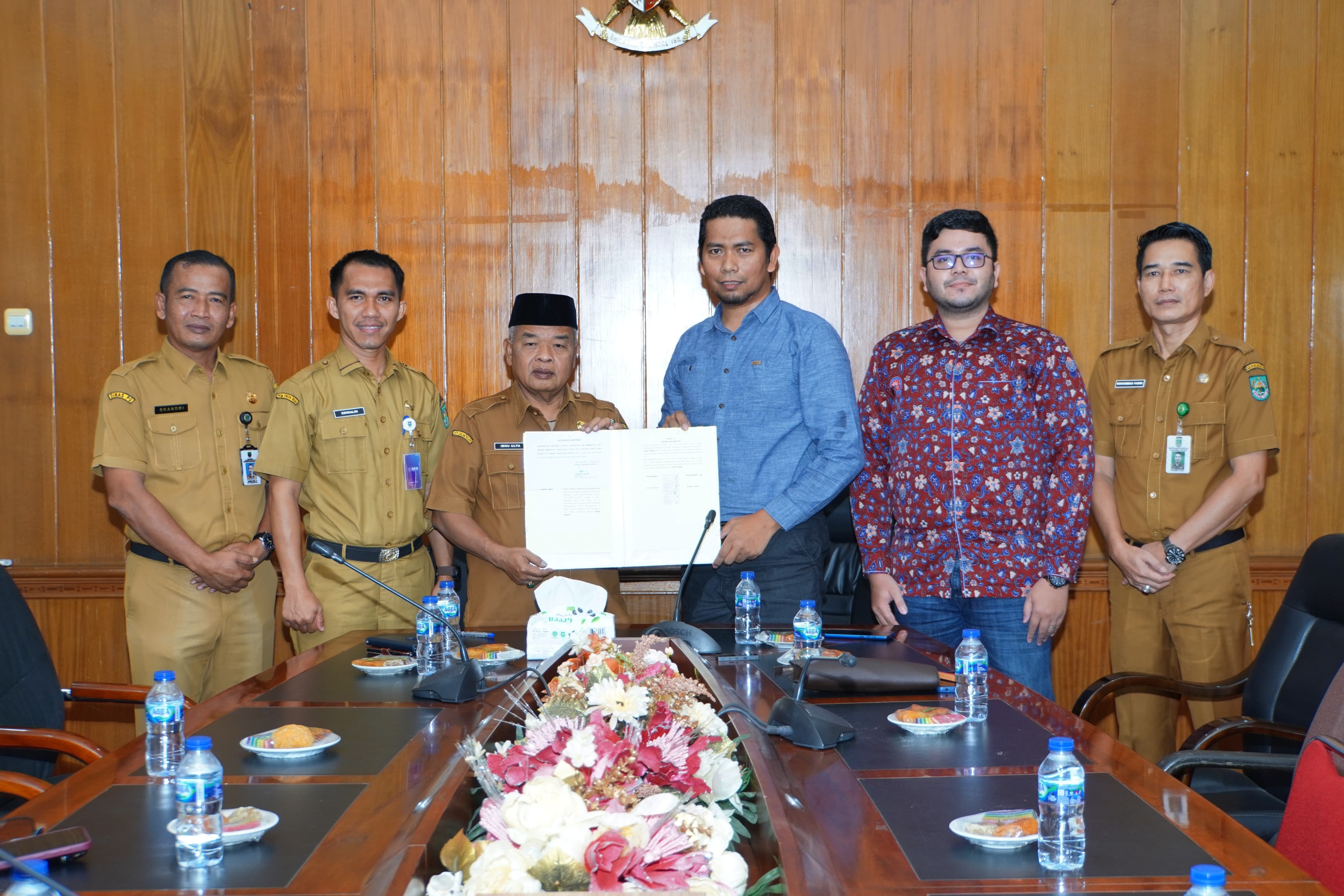 UMRI Perkuat Kerjasama Dengan Pemerintah Kabupaten Rokan Hulu | UMRI