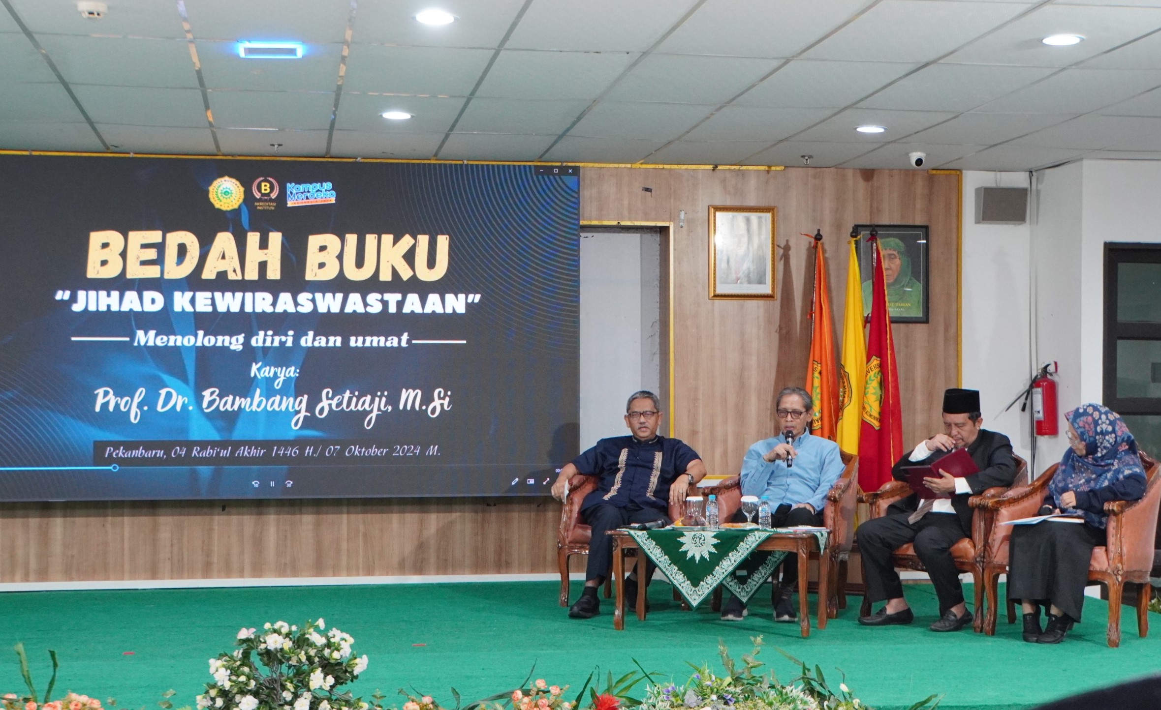 UMRI Teken Nota Kesepahaman dengan PT SCM serta Gelar Bedah Buku “Jihad ...
